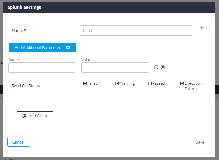 2.2.2.9.4 Test, Splunk Settings – How can we help?